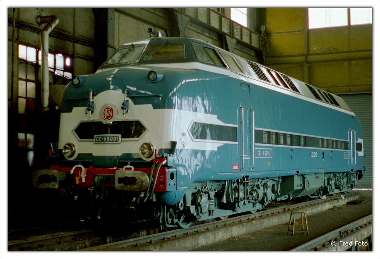 SNCF 1994 - Paris, Mulhouse, Hausebergen, Thionville, Mohon, Aulnoye ...